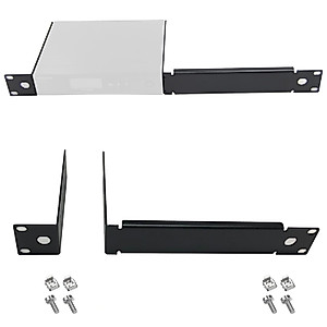 RhymKawa Rackmount Bracket Kit fit for Sure QLXD4 Single Receiver Wireless System Mount on 1U Standard 19'' Rack Distribution