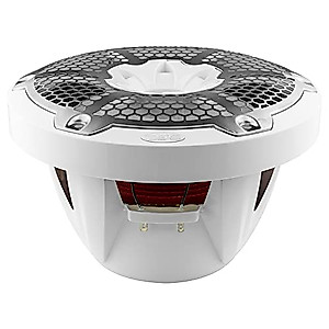 NXL 10" Marine Subwoofer with LED RGB Lights 300 Watts Rms SVC 4-Ohm -White