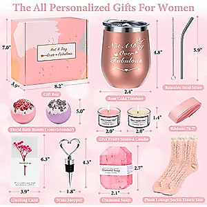 Gifts for Women Birthday Unique, Birthday Gifts for Her Mom Sister Best Friend Happy Birthday Bath Set Gift -Best Birthday Gift Boxes Who Has Everything