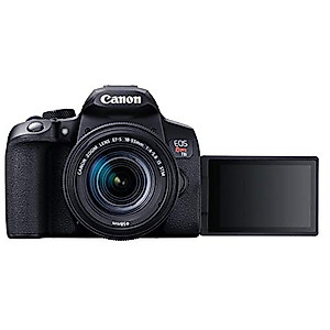 Canon EOS Rebel T8i DSLR Camera with 18-55mm Lens, Speedlight Bundle with Flashpoint Zoom Li-on R2 TTL Flash, Bag, 32GB SD Card, Filter Kit, Screen Protector and Accessories