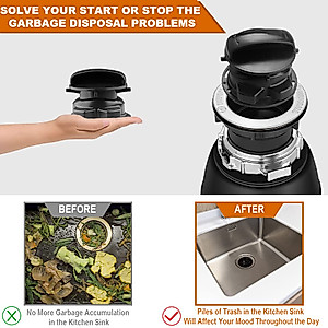 Garbage Disposal 75257 Magnetic Stopper, garbage disposal parts-turn your Cover control disposer on and off.