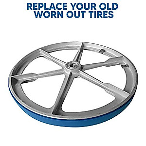 SET OF 2 BLUE MAX URETHANE BAND SAW TIRES FOR SHOPSMITH MARK V 11 INCH BAND SAW