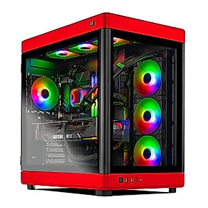 Skytech Gaming Skytech Shadow 3.0 Gaming PC Desktop – Intel Core i5 10400F 2.9 GHz, RX 6600, 500GB SSD, 16G DDR4 3200, 600W Gold PSU, AC Wi-Fi, Windows 11 Home 64-bit