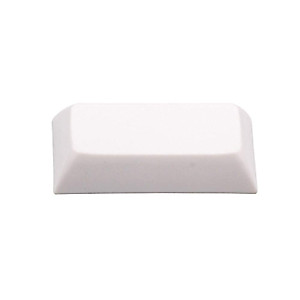 DSA Profile Blank PBT Keycaps 1.25U 1.5U 2U Key Caps Switch for Cherry MX RGB Gaming Mechanical Keyboard DIY Replace (2u2pcs,Black)