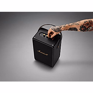 Marshall Tufton Bluetooth Speaker, Black & Brass