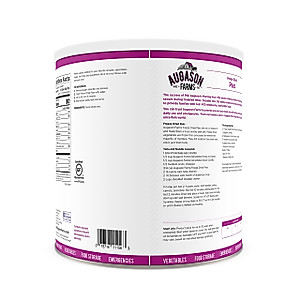 Augason Farms Freeze Dried Peas #10 Can, 16 oz