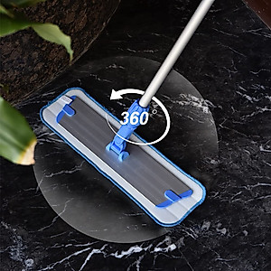 Layers 18"Microfiber Replacement Mop Pads- Reusable Mop Heads Refills fit for Most 16-18inch Spray Velcro Mop, Machine Washable Absorbent Mop Pads- 3Pack