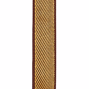 D'Addario Guitar Strap, Woven, Tweed, 50mm (50B06), Leather Ends, Adjustable from 35' to 59.5'