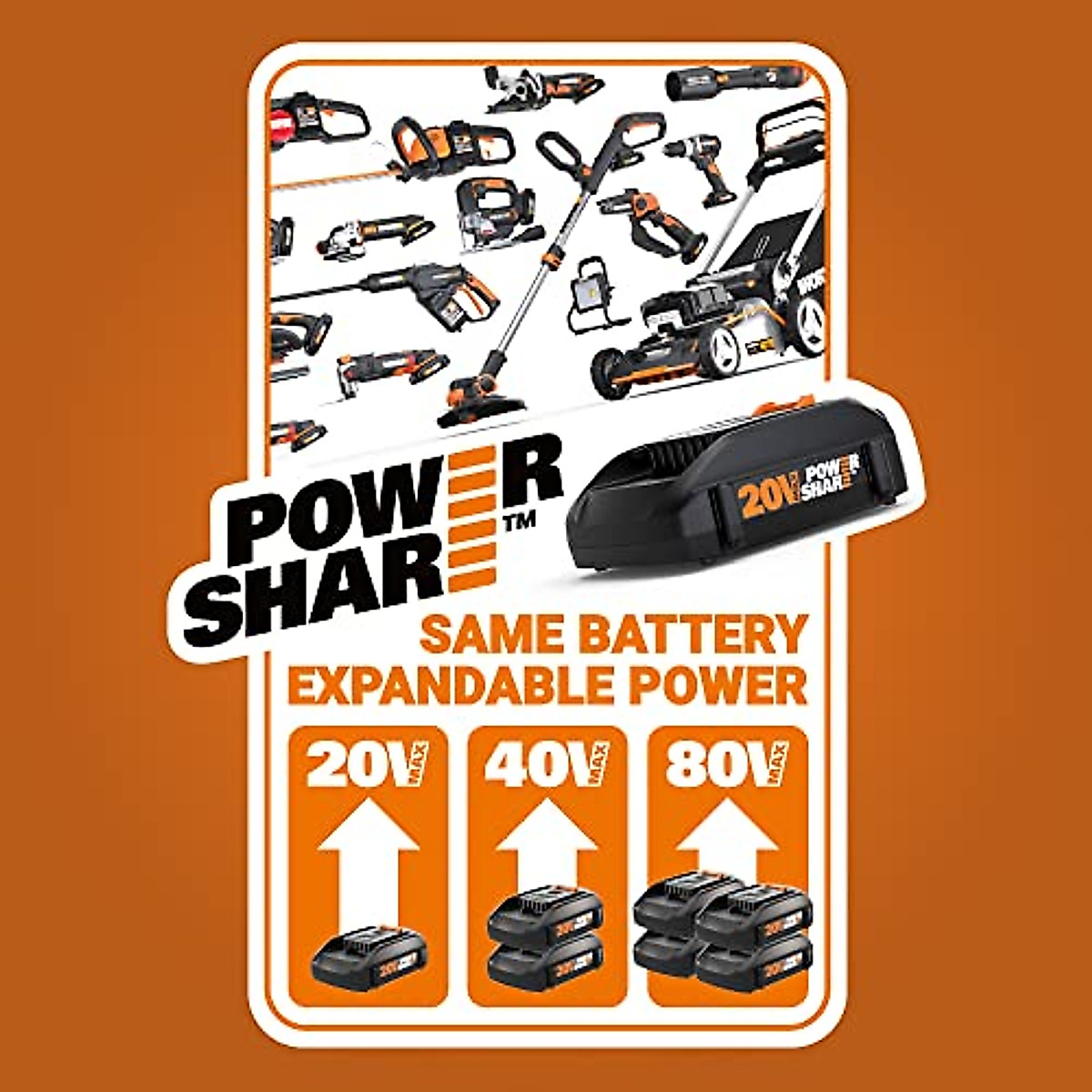 Worx Nitro 20V SwitchDriver 2.0, 2-in-1 Brushless Cordless Drill Driver, 2-in-1 Drill Set Rotatable Dual 1/4" Chucks, Compact Cordless Drill with Digital Torque Setting WX177L.9 – (Tool Only)