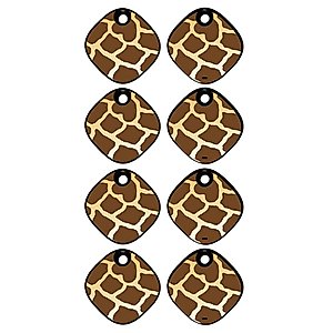 MightySkins Skin Compatible with Samsung Galaxy SmartTag (4 Pack) - Giraffe | Protective, Durable, and Unique Vinyl Decal wrap Cover | Easy to Apply, Remove, and Change Styles | Made in The USA
