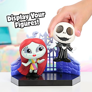 DOORABLES Disney Grand Entrance 3-inch Collectible Figures Jack Skellington and Sally, Kids Toys for Ages 5 Up, Amazon Exclusive by Just Play