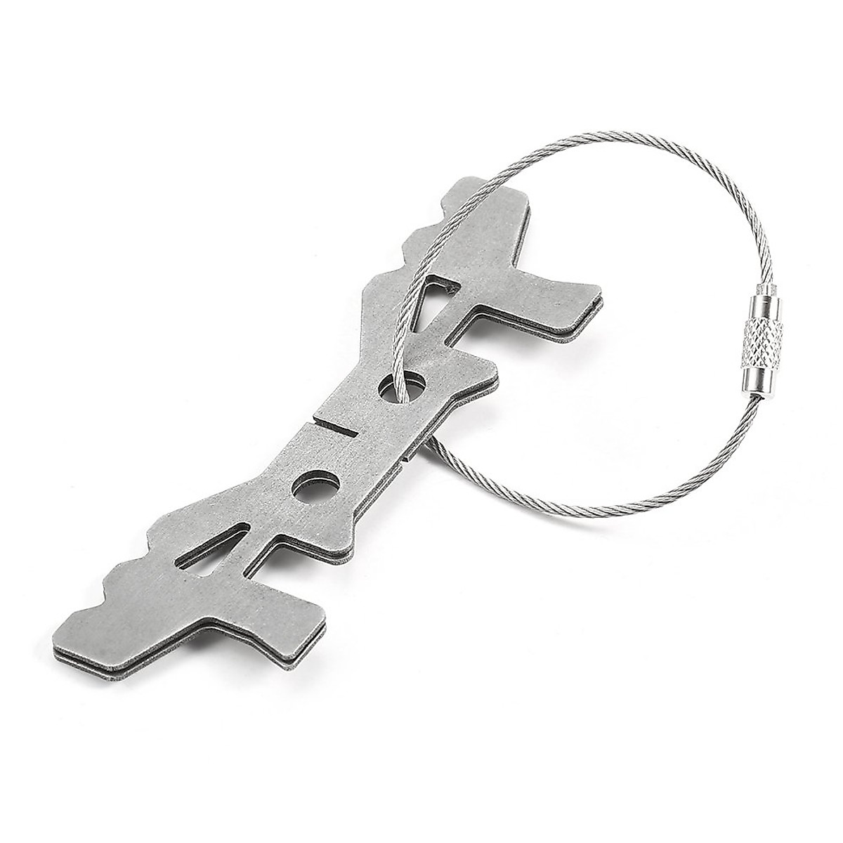 Lixada Stainless Steel Alcohol Stove Rack Cross Stand Outdoor Camping Stove Stand Support Rack (20g)