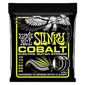 Ernie Ball Regular Slinky Cobalt Electric Guitar Strings - 10-46 Gauge