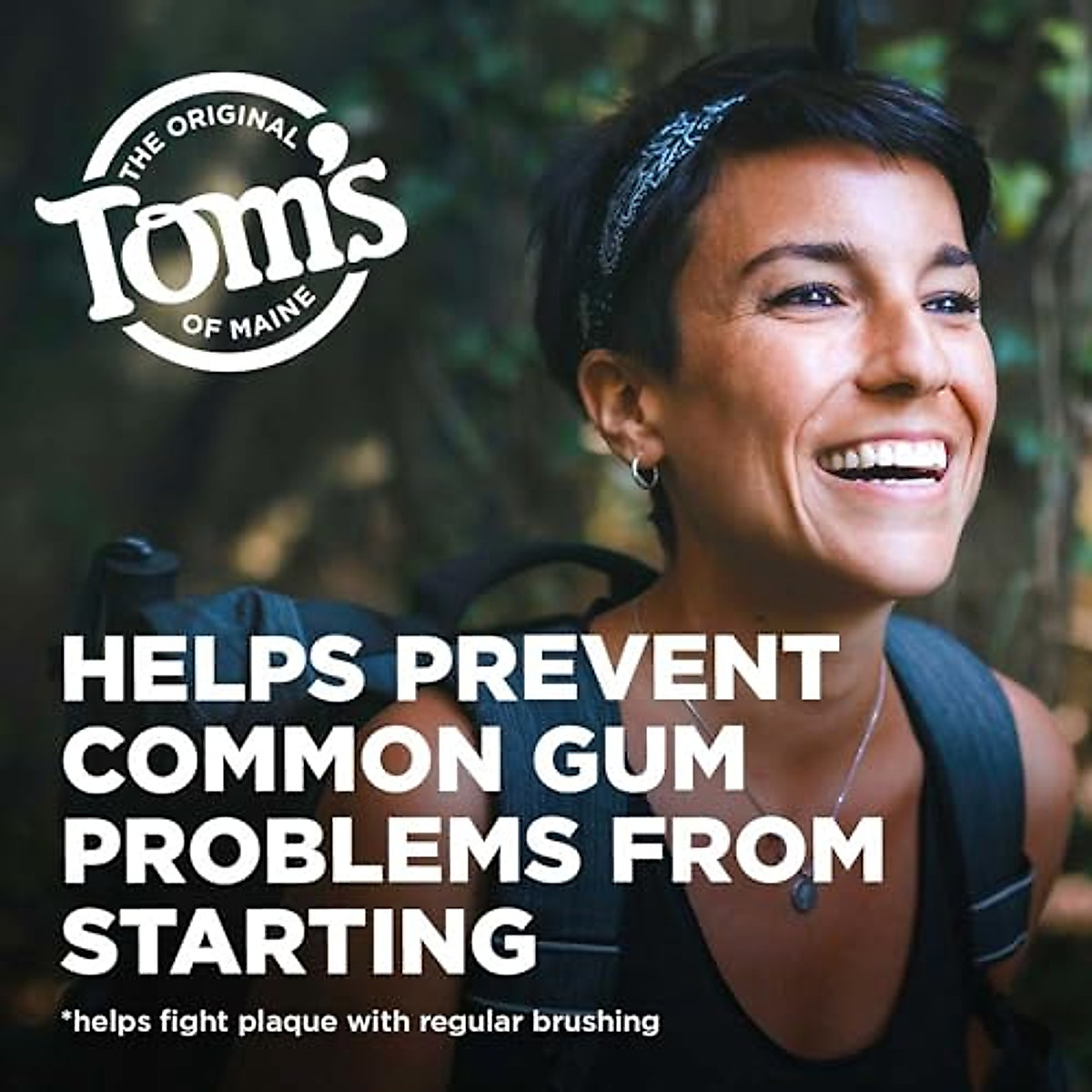 Tom's of Maine PureActiv Teeth + Gum Health* Anticavity Toothpaste Gel, Cool Mint, 4.0 oz.