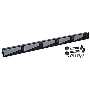 5 Panel Universal Wink Mirror For Golf Carts Fits EZGO, Club Cars and Yamaha Black