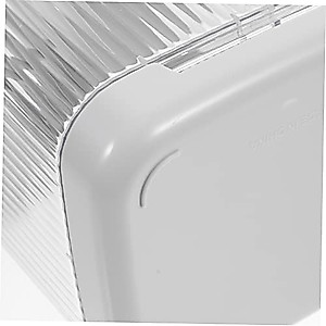 UPKOCH 3pcs Storage Organizer for Free Container Holder Stand Convenient Bar Multifunctional Cutlery Rack Silverware Wall Accessory Mounted Block Display Grey Tool Kitchen Utensil Punch