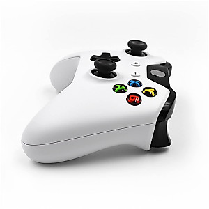 SANGDER Wireless Controller for Xbox One Game Controller Compatible with Xbox One/One S/One X/One Series X/S/Windows 7/8/10, with 3.5mm Audio Jack, White