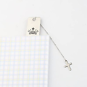 Gzrlyf Be Anxious for Nothing Bookmark Philippians 4:6 Bookmark Metal Bible Verse Bookmarks Christian Gifts for Book Lover (Philippians 4: 6 Bookmark)