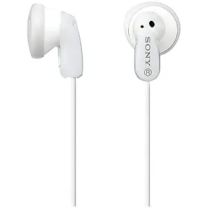 Sony in-Ear Earbud Headphones with Remote and Deep Bass, Blue, MDR-E9LP