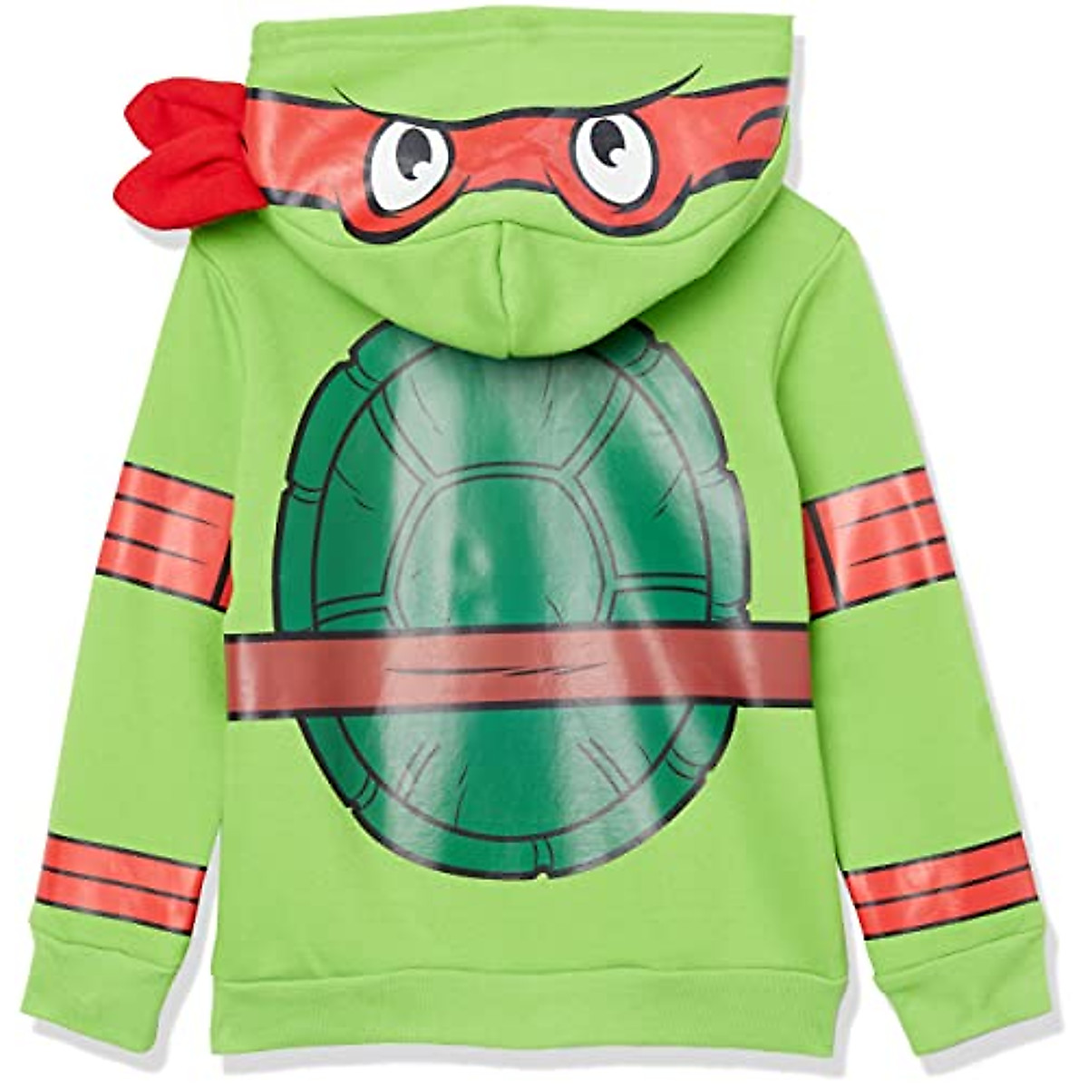 Teenage Mutant Ninja Turtles Baby Boys Graphic Zip-up Hoodie Sweatshirt, Red, 4T US