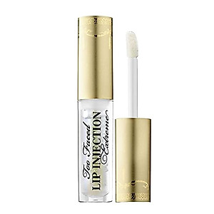 Too Faced Lip Injection Power Plumping Lip Gloss - Clear - Original - Travel Size 0.05 oz