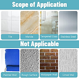 Oruola 4Pack Shower Shelf Adhesive Replacement,Adhesive for Shower Caddy,11 x 2.7 in No Drilling Waterproof Shower Caddy Sticker Replacement for Shower Caddy Basket Shelf Storage Shelves Kitchen Racks