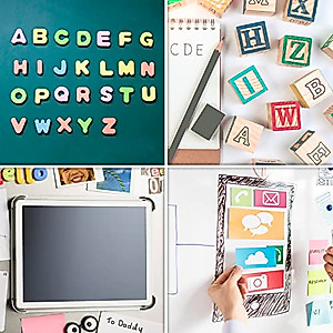 Magicfly Magnet Adhesive Sheets 8 x 10 Inch, 15 Pack Flexible Magnetic Sheets for Photos, Crafts and Die Storage, Easy Peel & Stick