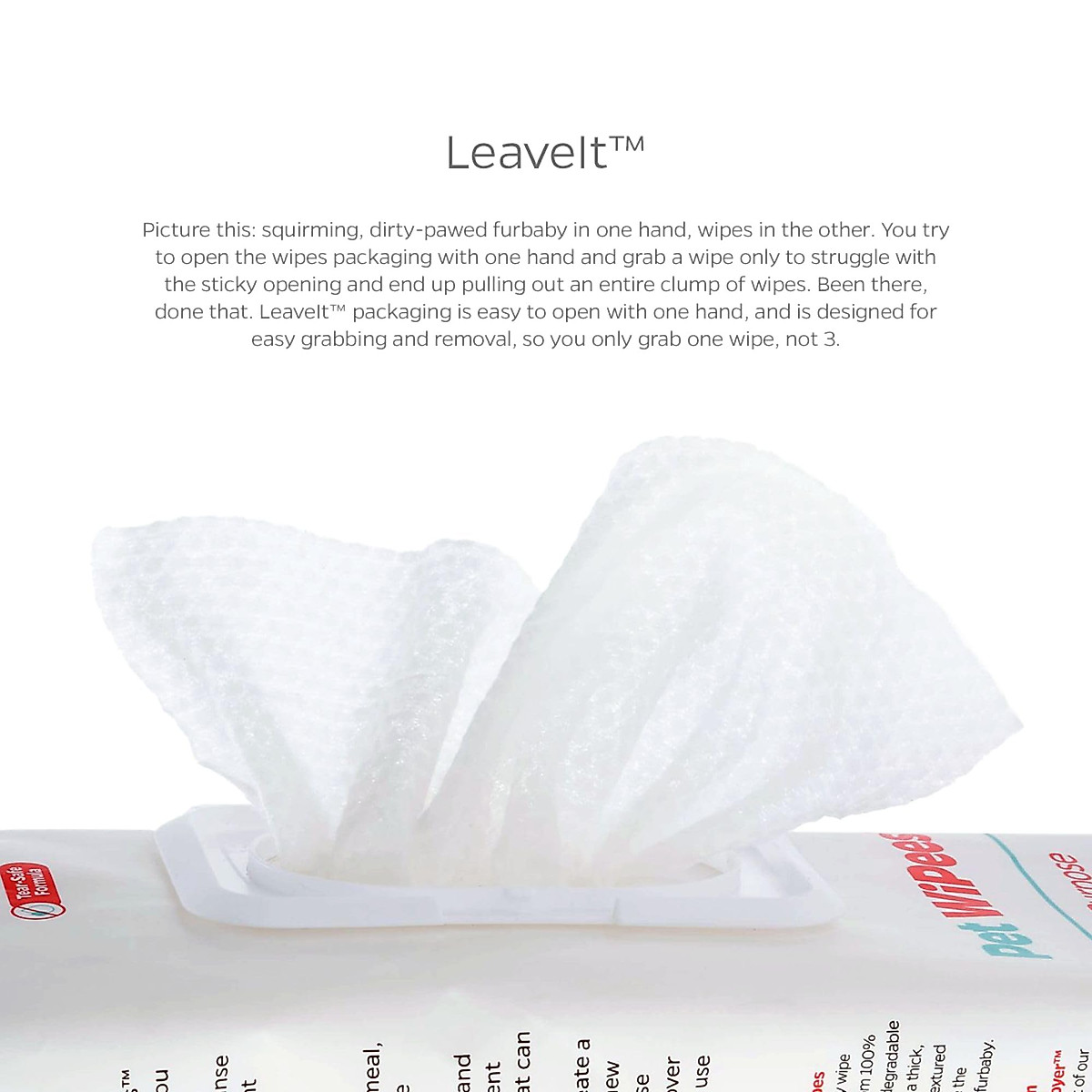 Pet Parents® Pet WiPees™ Gland, Dog Wipes for Paws & Butt, Cat & Dog Butt Wipes, Dog & Cat Gland Cleaning Wipes, 100ct (100 Count (Pack of 1), Natural)