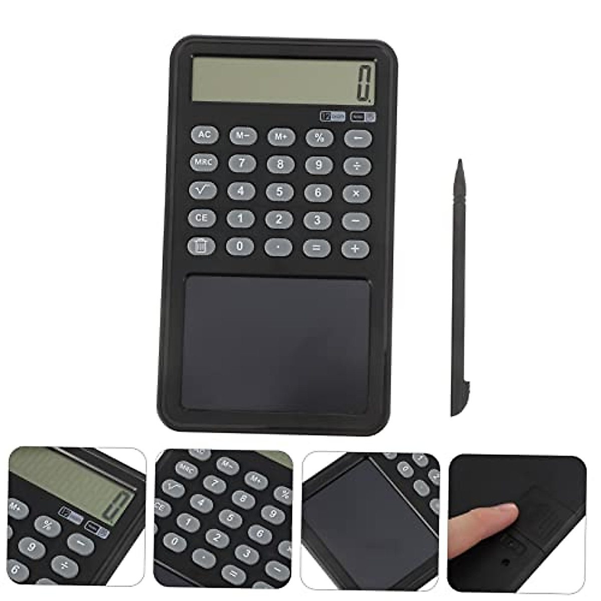 Tablet Calculator Mini Notepad Desktop Calculator Mini Tools Calculator Notepad High Calculator LCD Writing Board Arithmetic Calculator Exam Calculator Office Caculator Abs
