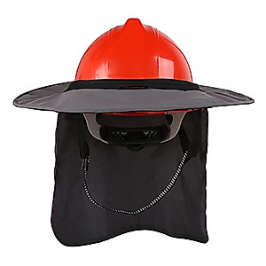 Helmet Sunshade-Neck Protection（Detachable）-Can Be Used as Hard Hat and Climbing Helmet - Hard Hat Sun Shade, Hard Hat Accessories
