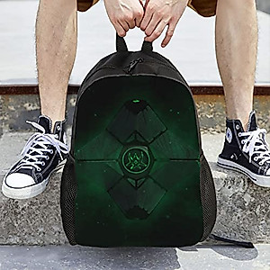 Jrktuwdg De-stiny 2 Men Women Backpack Shoulder Bag Bookbag Laptop Backpacks