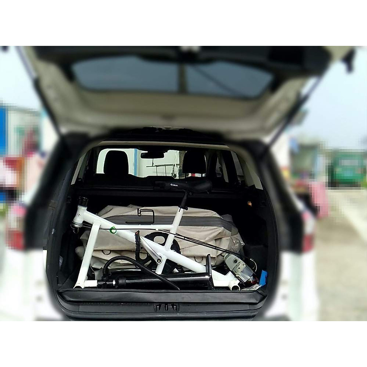 Water Bikes, Inflatable Kayak Bikeboat for Lake, Water Sports Touring Kayaks Sea Pedal Bicycle Boat for Sport Fun Fishing