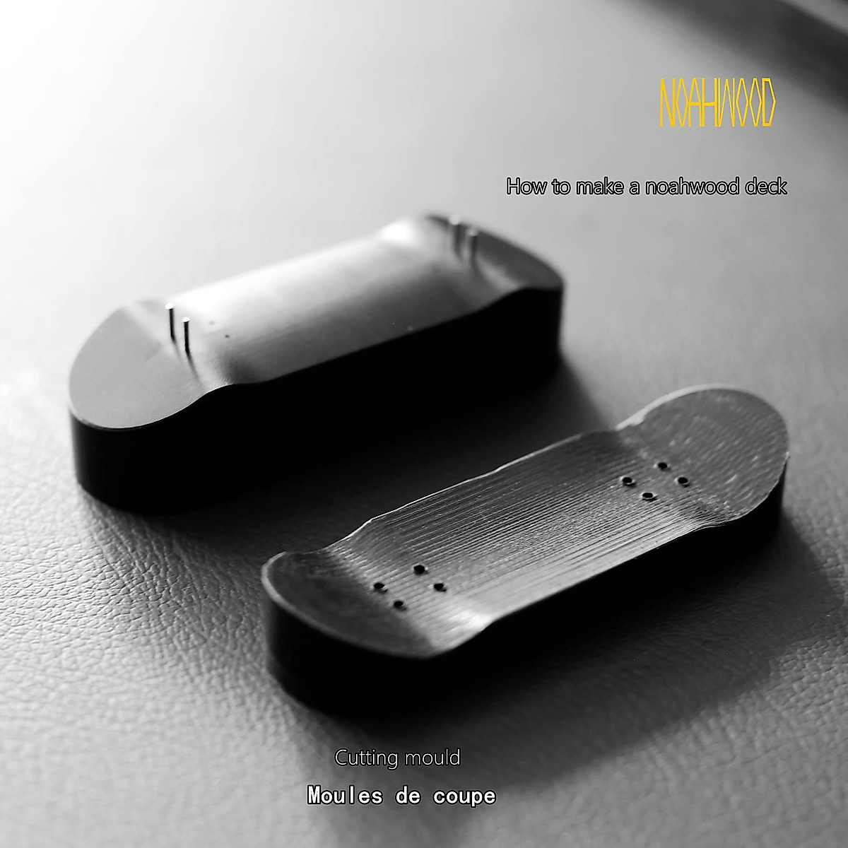 Christmas packaging NOAHWOOD 8s Fingerboard Complete (NW8s 360flip 97x34mm Handmade Maple Wooden Deck + NW ii Prince Trucks 34mm + NWiii Logo Wheels Christmas Eve II