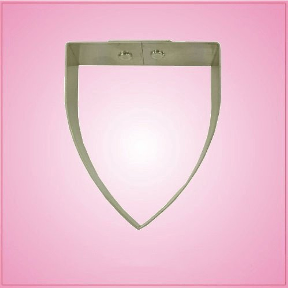 Flat Top Shield Cookie Cutter 3-1/4-inch by 2-3/4-inch