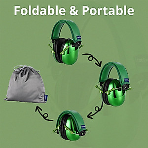 TacGuru 130 Kids Hearing Protection Safety Earmuffs - Passive Noise Reducing Ear Protection for Kids - Special Edition, Trucks Pattern