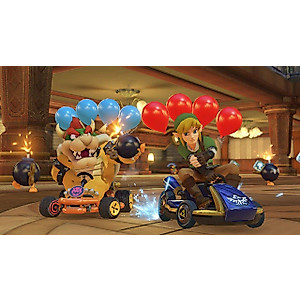 Nintendo Switch Mario Kart 8 Deluxe Accessories Bundle (Renewed)