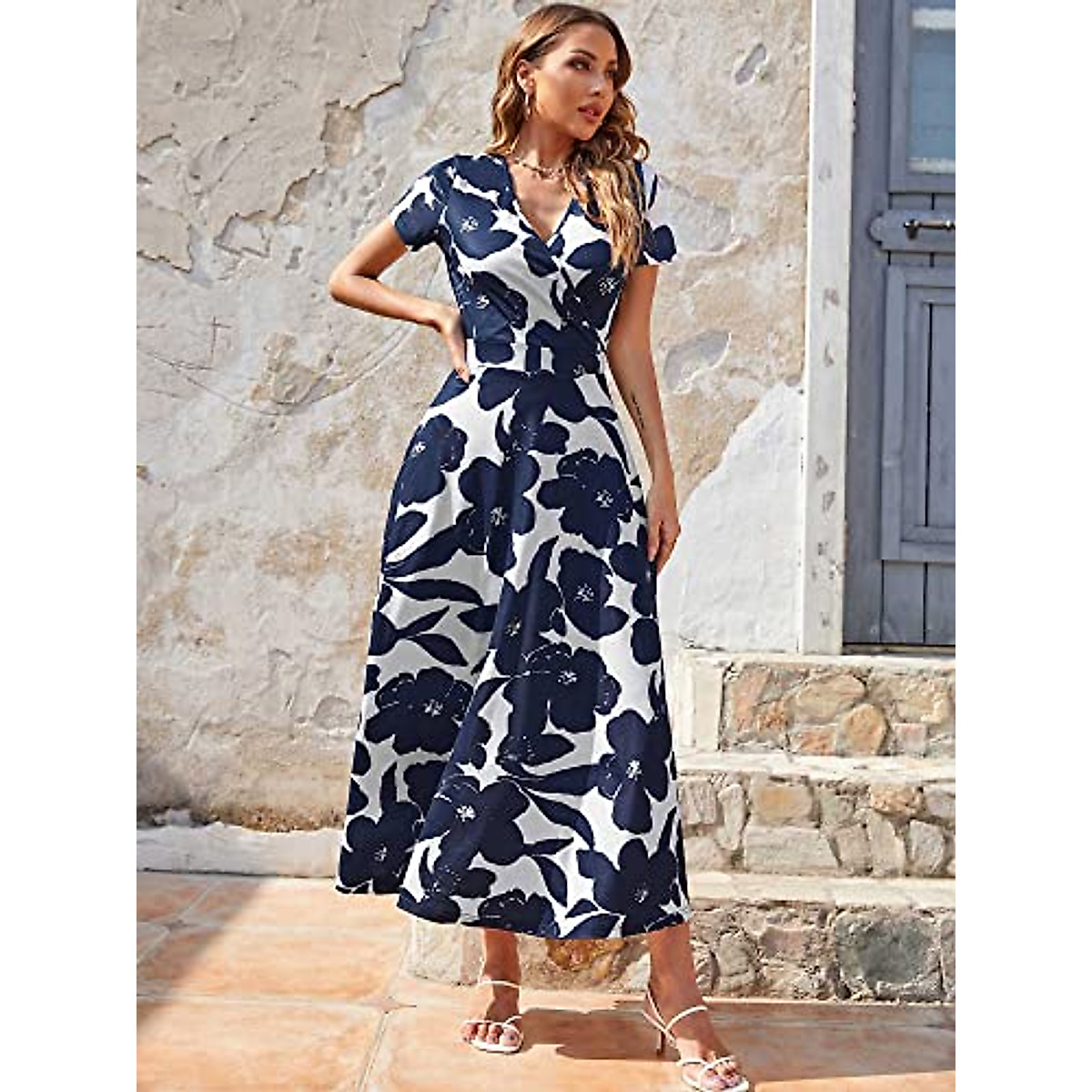 HUHOT Long Dresses for Women Womens Summer Dresses Maxi Dress Womens Spring Dresses Womens Sundresses