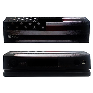 UUShop Protective Vinyl Skin Decal Cover for Microsoft Xbox One American Flag(Upgraded)