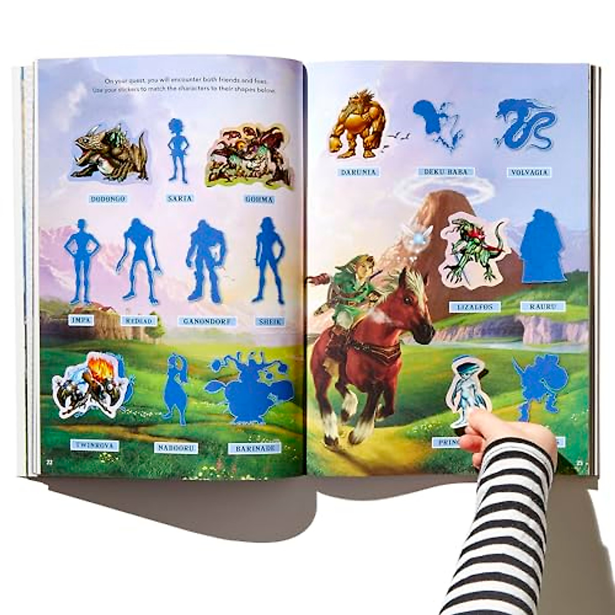 The Legend of Zelda Official Sticker Book (Nintendo®): Over 800 Stickers!