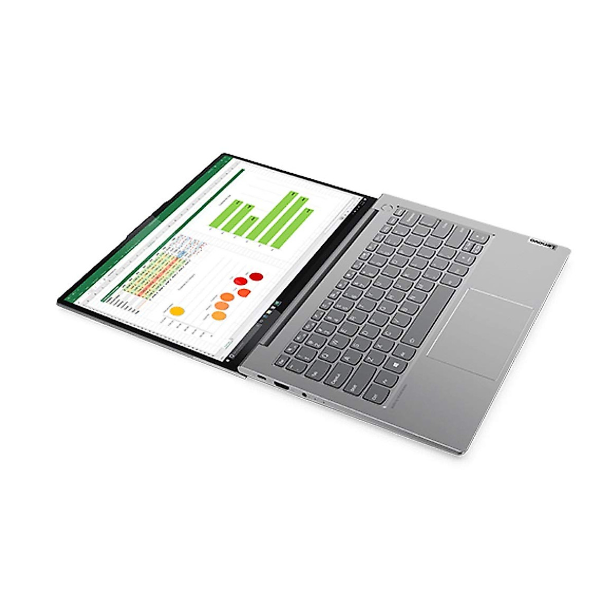 Lenovo ThinkBook 13s Business Notebook with 13.3" WQXGA (2560x1600) Display, 11th Gen i7-1165G7 Processor, 16GB DDR4, 512GB SSD, Thunderbolt 4, WiFi 6, Backlit Keyboard, Intel Evo, and Windows 10 Pro