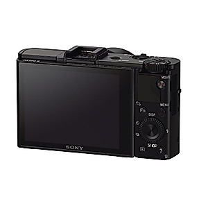 Sony RX100 II 20.2 MP Premium Compact Digital Camera w/ 1-inch Sensor, MI (Multi-Interface) Shoe and tilt LCD Screen (DSCRX100M2/B)