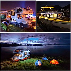 Honle E26 LED Light Bulbs 3W 12V Low Voltage Warm White 3000K E27 Edison Standard Screw Base 25W Equivalent Pack of 2