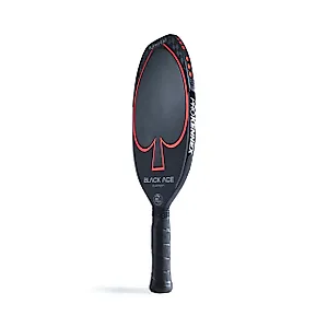 PROKENNEX Black Ace Ovation - Pickleball Paddle with Toray 700 Carbon Fiber Face - Comfort Pro Grip - USAPA Approved