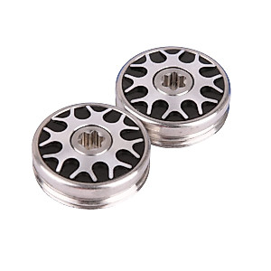 NA 2pcs Black Golf Weights for Odyssey Stroke Lab, O-Works, White Hot OG Putters (2x20g)