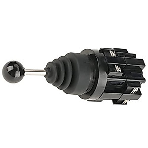 FECAMOS 4NO Joystick Switc, Joystick Switch Wide Applications Strong Functionality Water and Oil Resistance Easy to Use for Magnetic Starter