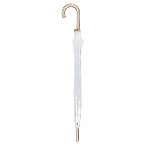 Capelli New York Adult Umbrella, Clear Umbrella for Rainy Days, Travel Essentials, Must-Have College Dorm Essentials, Clear