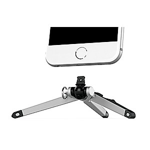 Kenu Stance Mini Tripod Stand - Pocket-Sized Portable Cell Phone Holder for iPhones - Phone Stand for Desk - Compact Keyring Accessory with Bottle Opener - Fits Latest iPhones