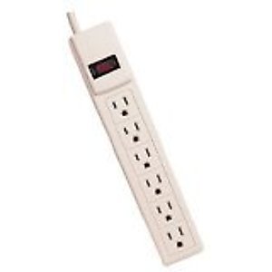 Inland 03981 6' Basic Surge Protector Bar - 6 Outlet