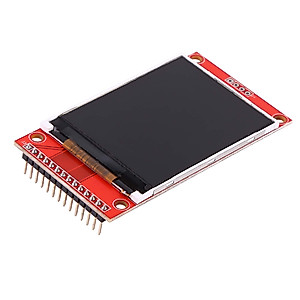Jectse LCD Display, 2.4 inch 240x320 SPI LCD Display Panel Module ILI9341 Driver with PCB 5V/3.3V STM32 for,Teensy 3.2，
