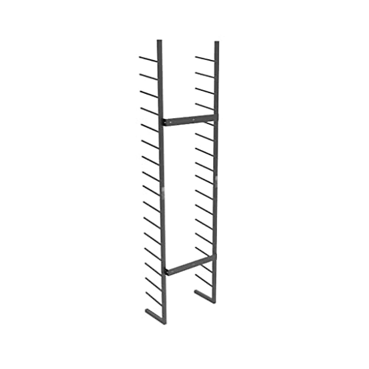 FixtureDisplays® Black Metal Blueprint Display 21X10X84" 16 Level Design Scroll Storage organizatoin Vertical 10055-NF